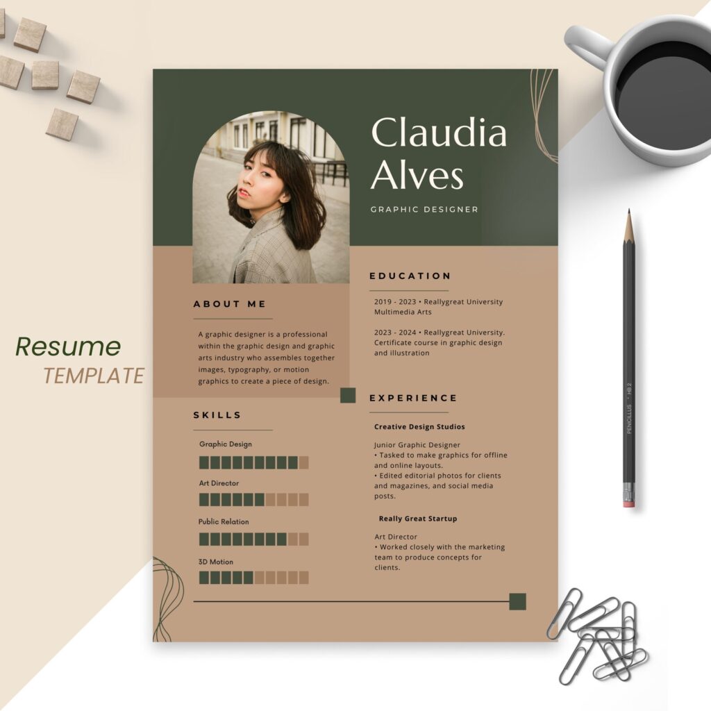 Creative Resume Template - Creator Studio99